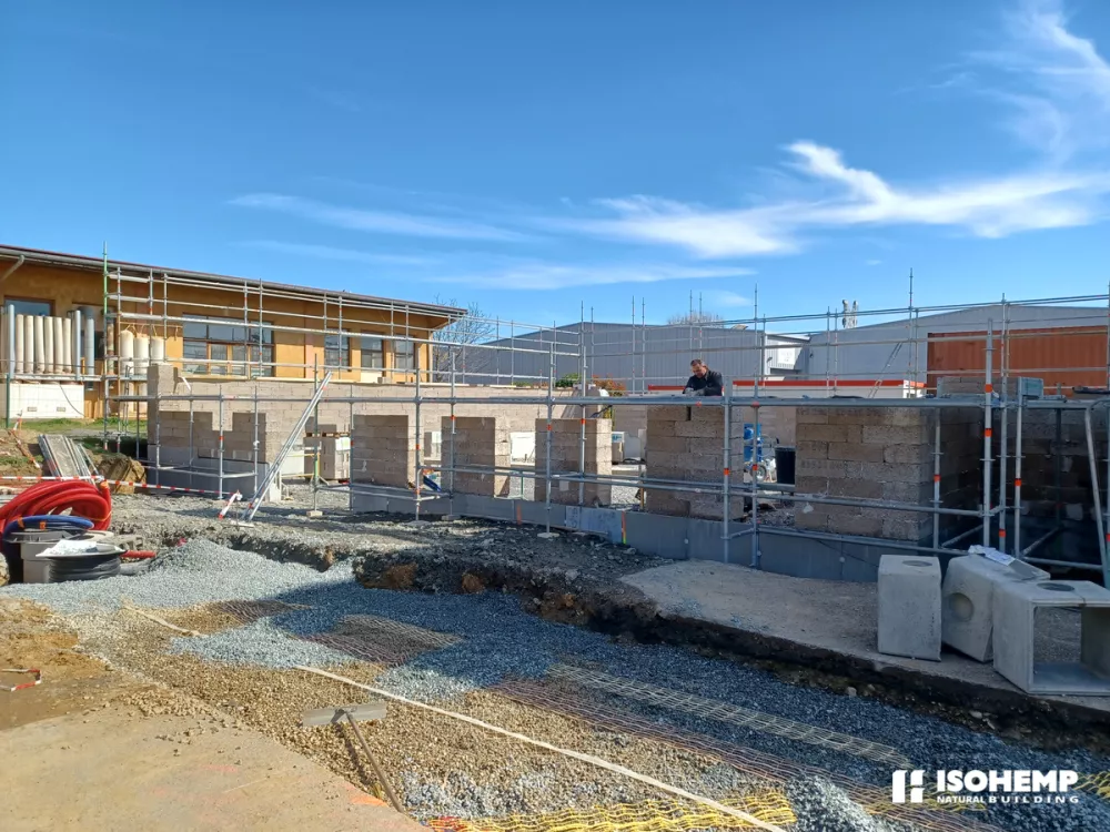 Construction - Industrial Building - Lentilly | IsoHemp