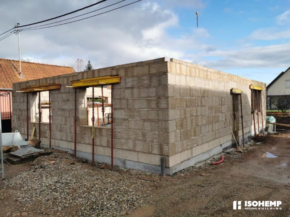 New construction - Syst'HEMP Pro (ex: hempro system) - Strasbourg | IsoHemp